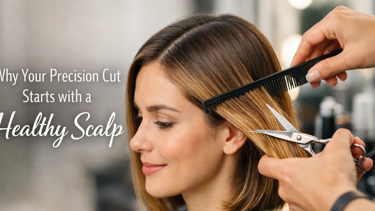 Why Your Precision Cut Starts with a Healthy Scalp