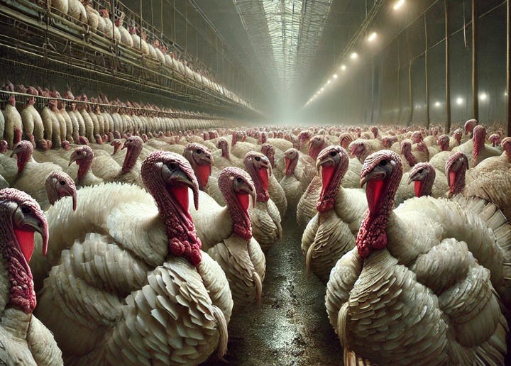 Feeding Tradition: The Hidden Suffering of Turkeys
