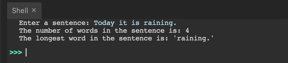 Count Words in a Sentence with Python - by Ardit Sulce