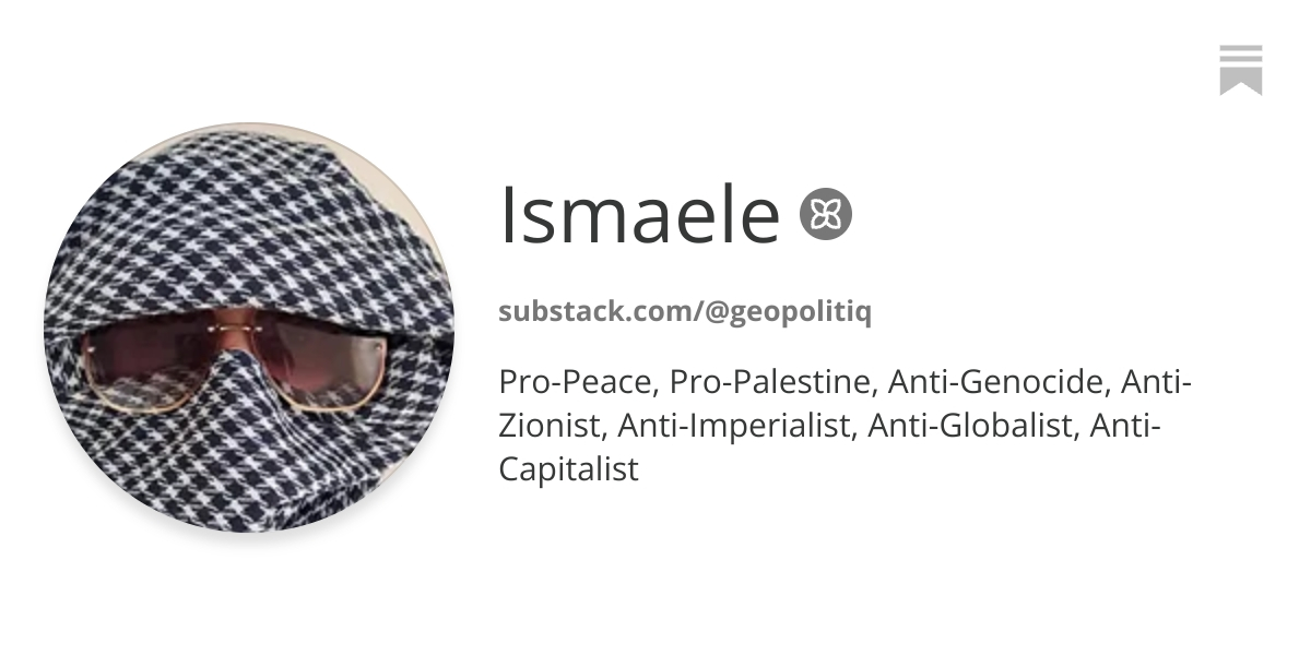 Ismaele | Substack