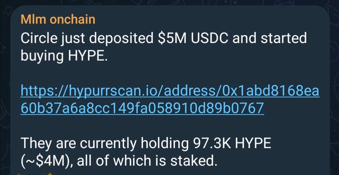 🚨 Hyperliquid y la rendición de TradFi: El pacto con Circle, el ...