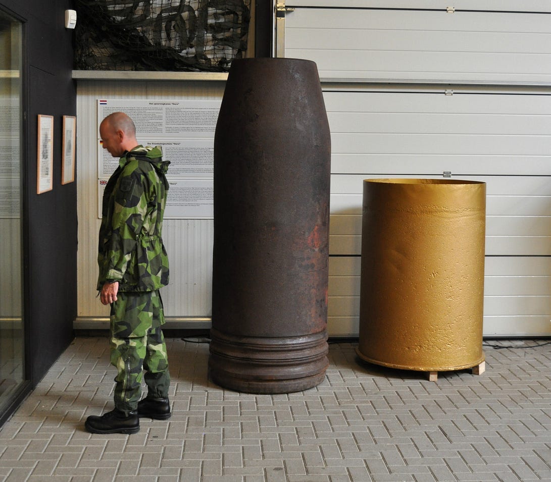A Nazi War Train Hauled the Biggest Gun Ever Made