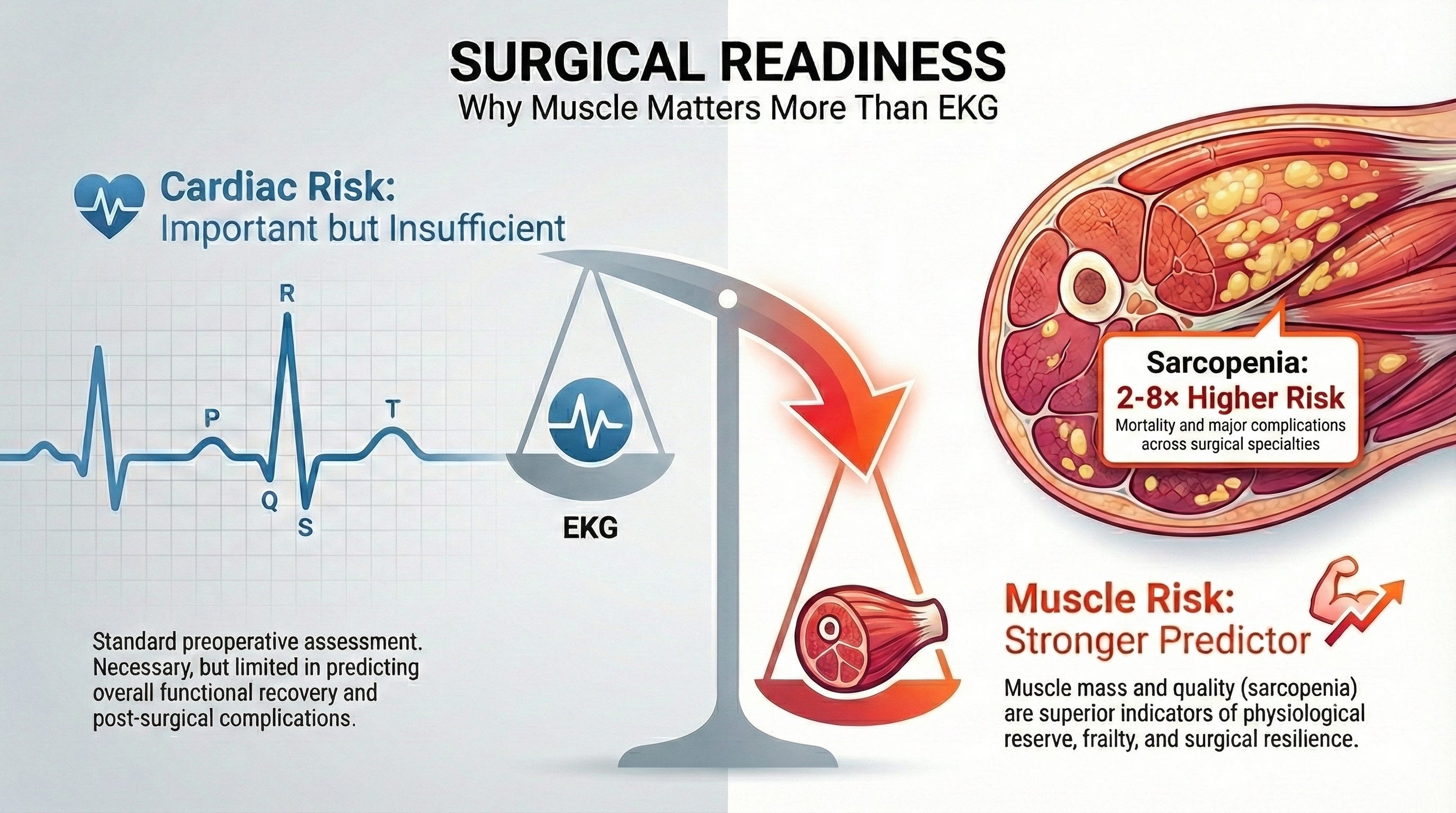 Surgical Readiness: Why Your Muscle Scan Matters More Than Your EKG