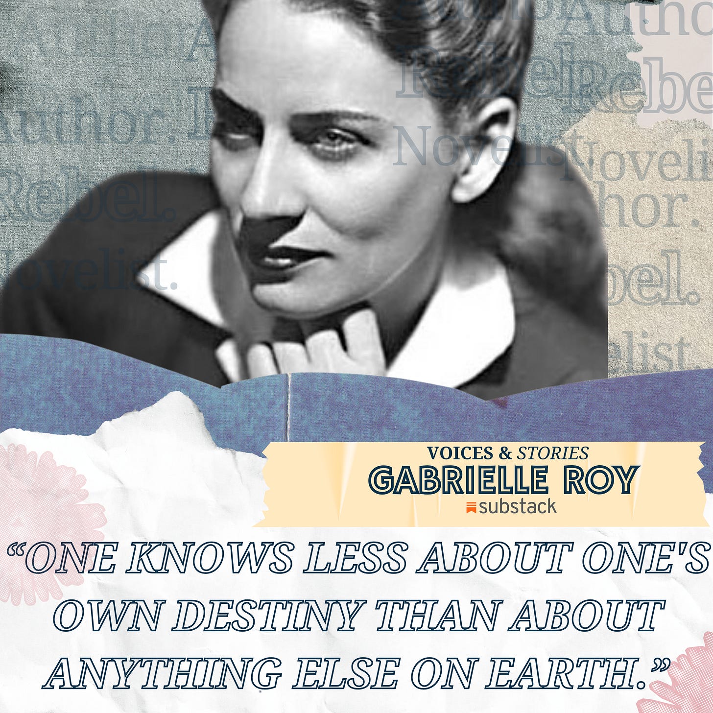 Gabrielle Roy (1909-1983) - by The Women's History Project
