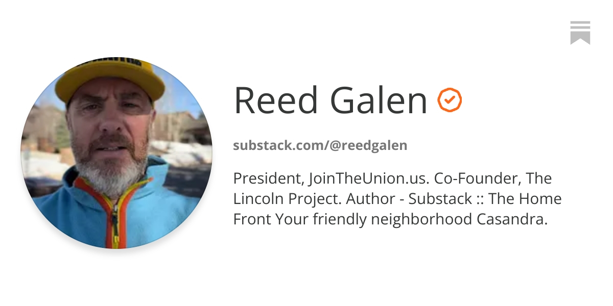 Reed Galen | Substack