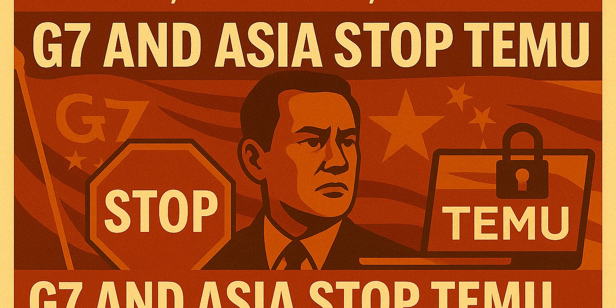 Tariffs, scandals, data leaks: G7 and Asia stop Temu