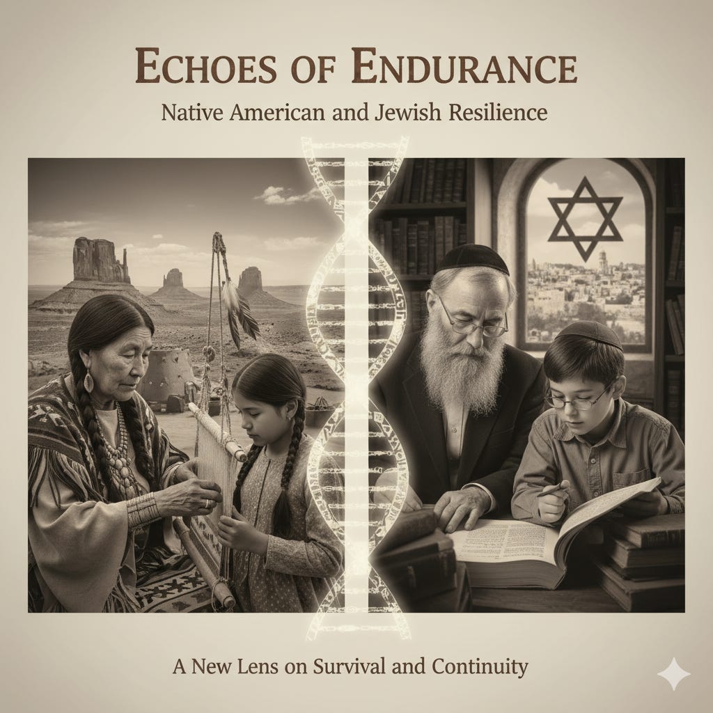 Echoes of Endurance: Native American and Jewish Resilience
