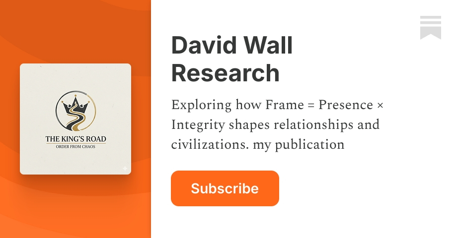 Men Without Frame — A Manifesto - David Wall Research