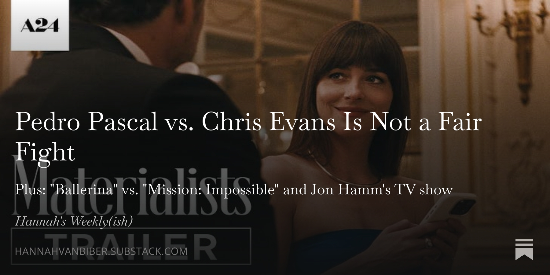 Pedro Pascal vs. Chris Evans Is Not a Fair Fight