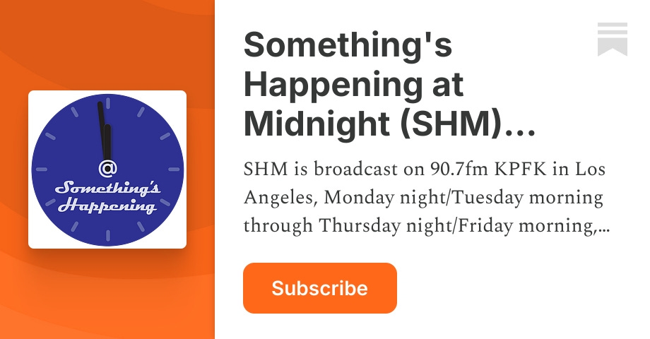 Something's Happening at Midnight (SHM) Substack | Mansoor | Substack