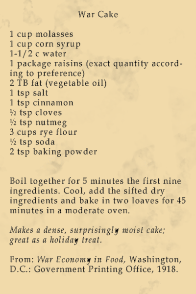 1949: Leona Funcke and War-Time Baking Skills