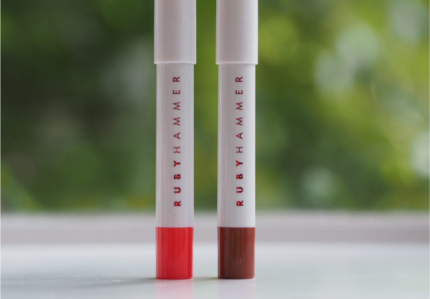 Ruby Hammer Lip Serum Balm Review - BritishBeautyBlogger