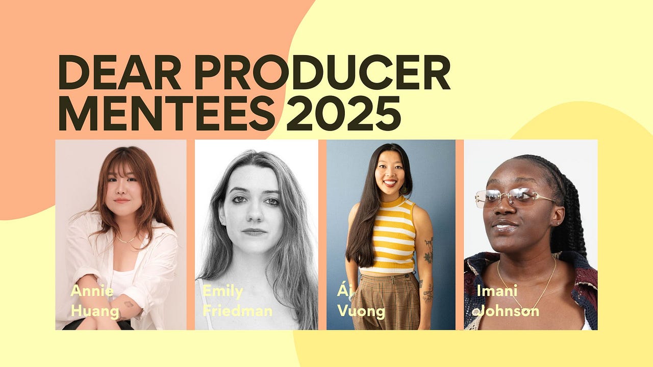 Dear Producer | Substack