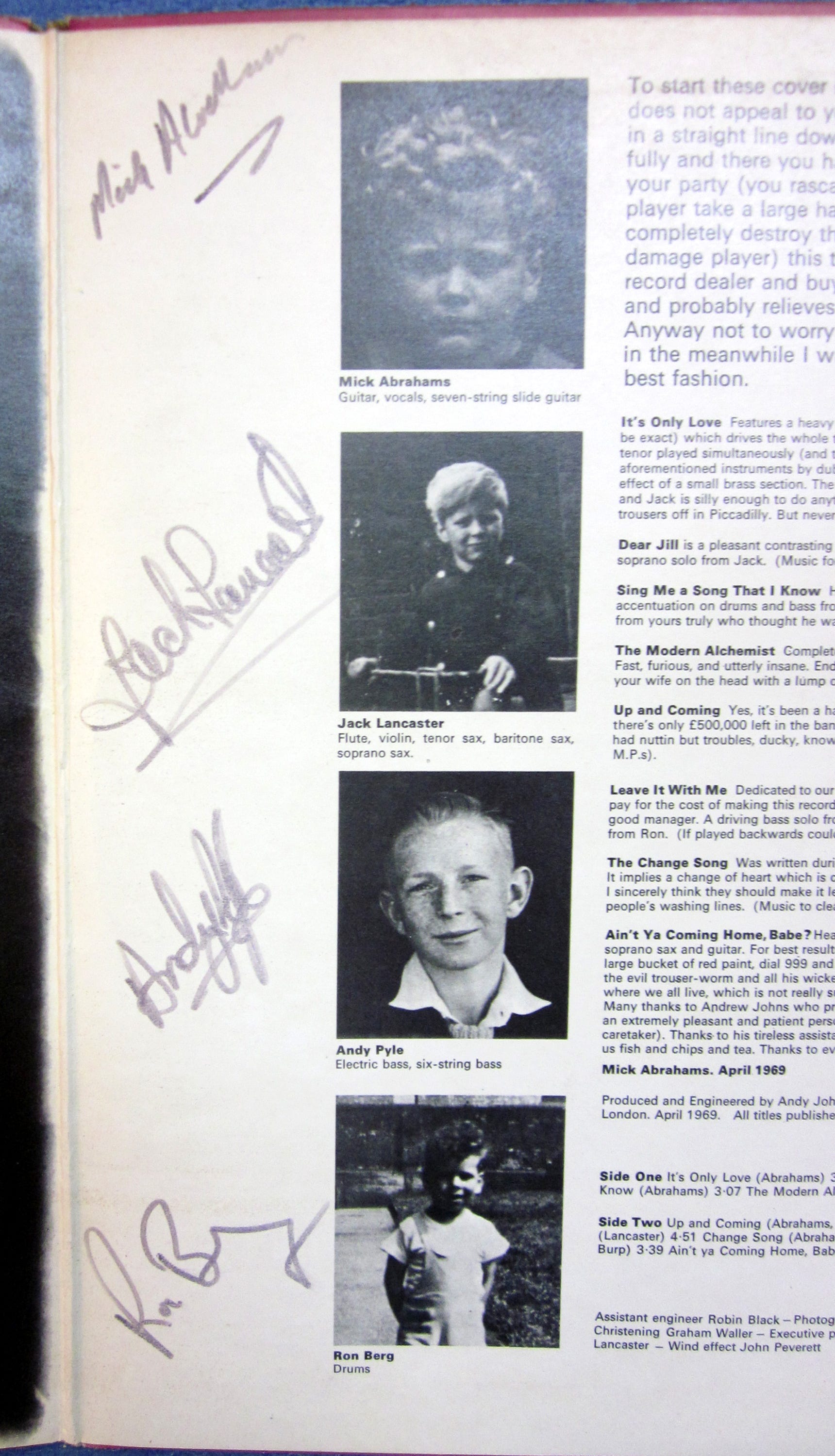 A Tribute to Mick Abrahams: 1943 - 2025 - by Stuart Penney