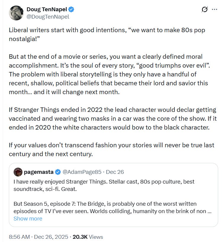 After 'Stranger Things' Abysmal Failure Doug TenNapel Blasts Modern ...