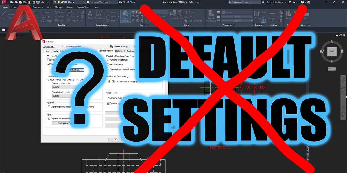 10 AutoCAD Settings You Should Change Immediately!