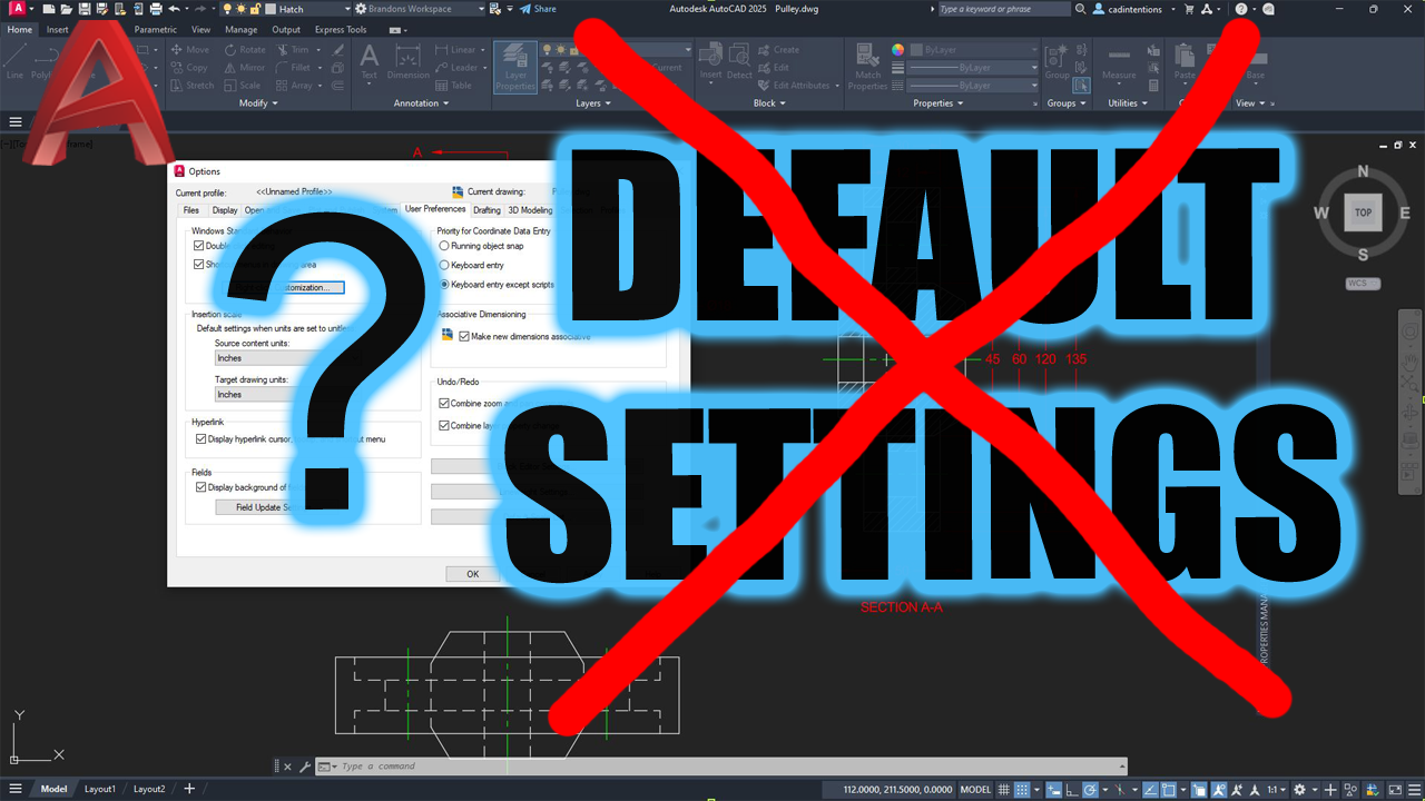 10 AutoCAD Settings You Should Change Immediately!