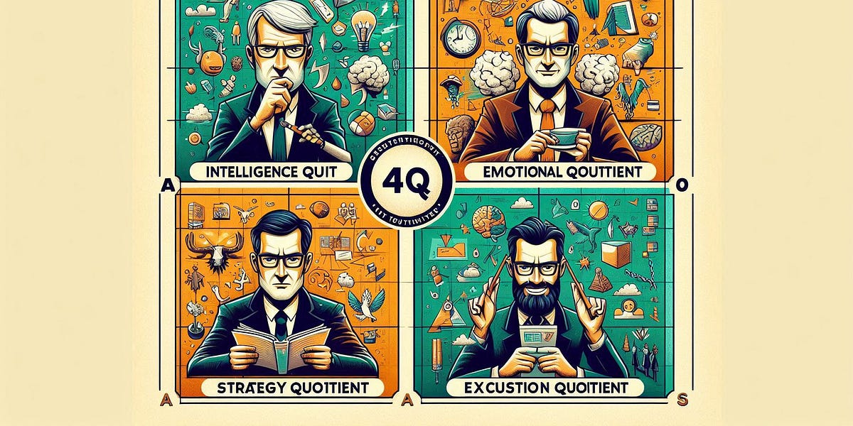The Four Leadership Quotients - by Debasis Sahu