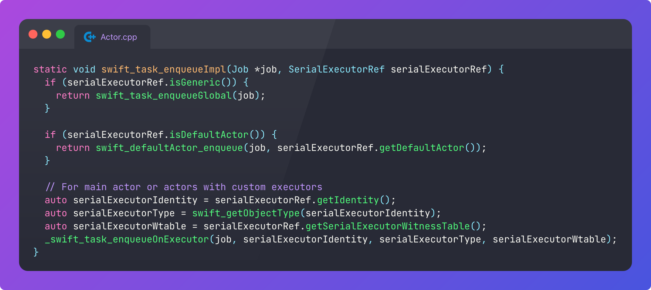 How are Actors Implemented in Swift? - by Jacob Bartlett