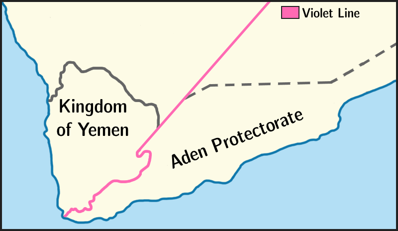 North and South Yemen–Geographically and officially incorrect names!
