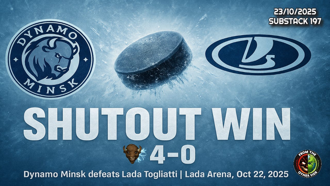 DINAMO MINSK SHUTS OUT LADA TOGLIATTI 4–0 IN DOMINANT ROAD PERFORMANCE