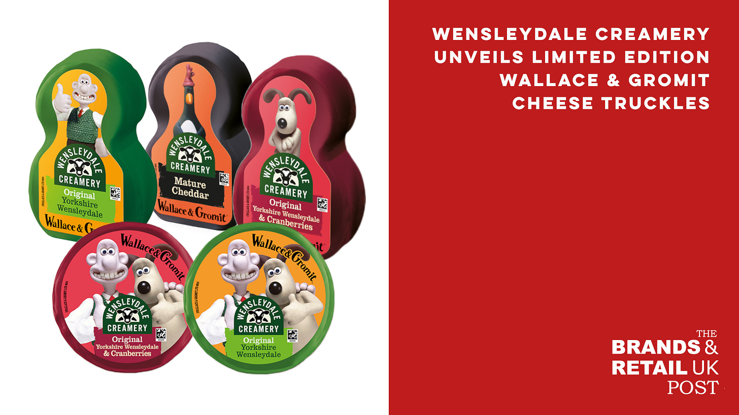 WENSLEYDALE CREAMERY UNVEILS LIMITED-EDITION WALLACE & GROMIT CHEESE ...