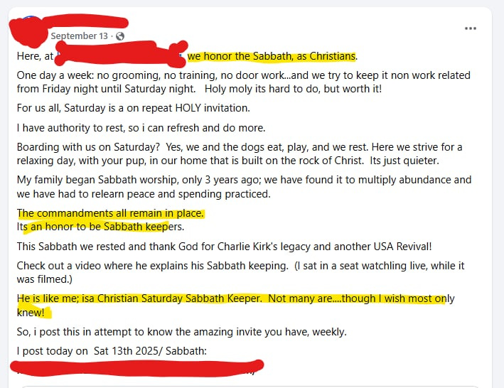 On my experience at a Messianic "synagogue."