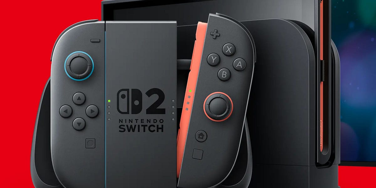Nintendo Switch 2 has a larger 7.9-inch screen, improved Joy-Cons and more