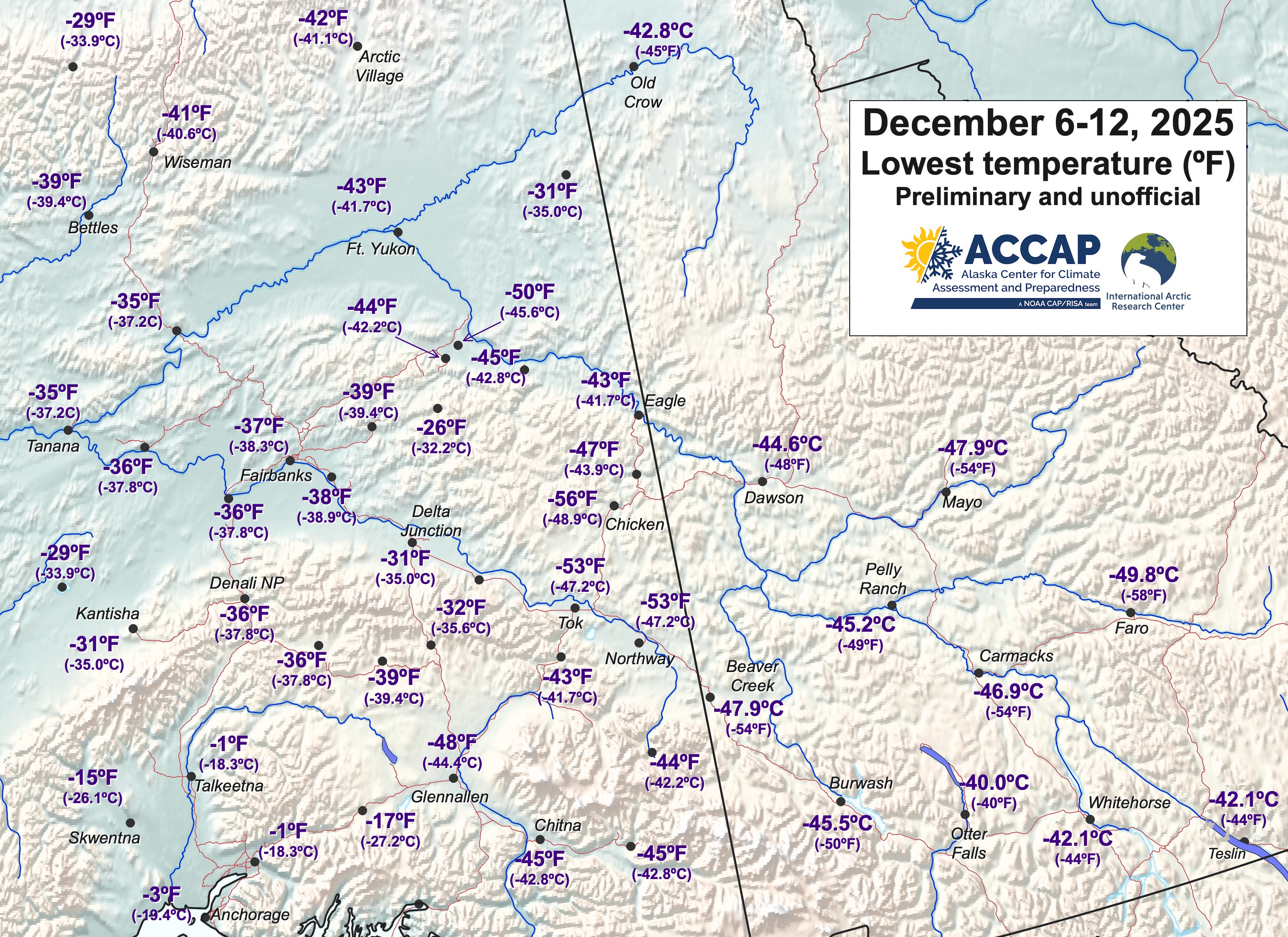 Alaska Early December 2025 Extreme Weather - by Rick Thoman