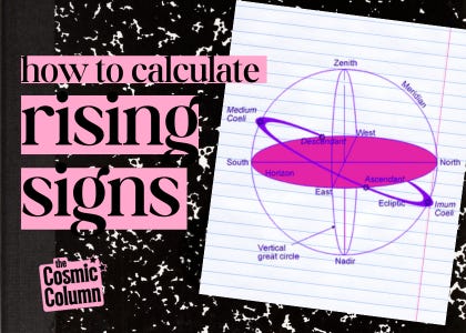 How Ascendants (Rising Signs) Are ACTUALLY Calculated