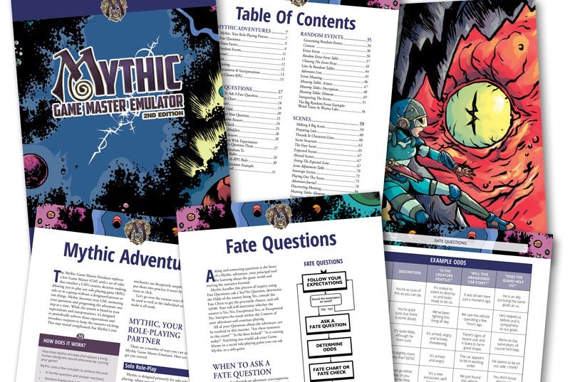 🧭 Exploring the Solo RPG Spectrum - by Patrick Buechner