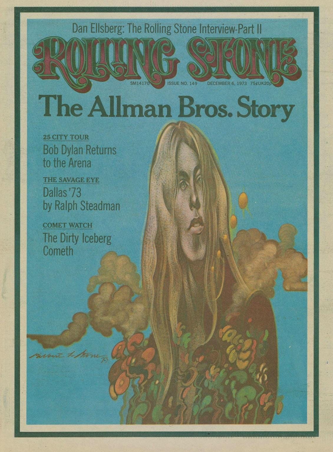 Cameron Crowe “The Allman Bros. Story,” Rolling Stone, December 6, 1973