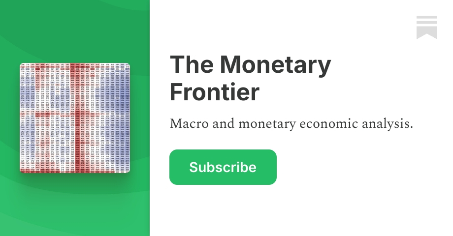 The Monetary Frontier | George Robertson | Substack