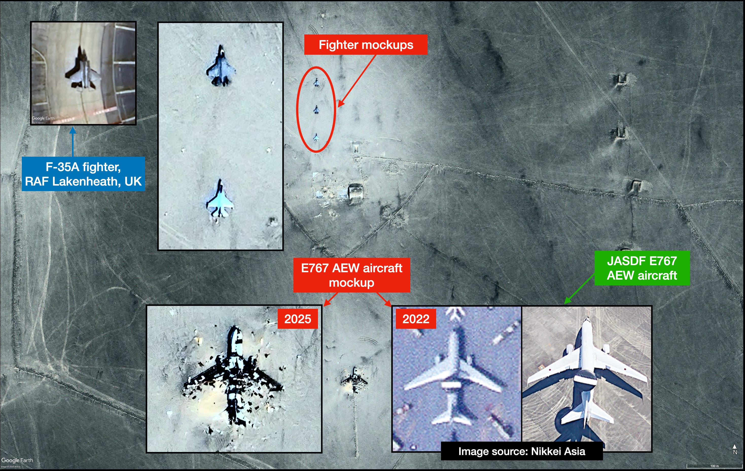 Imagery Update: a Tour of One of China's Missile Impact Testing Ranges