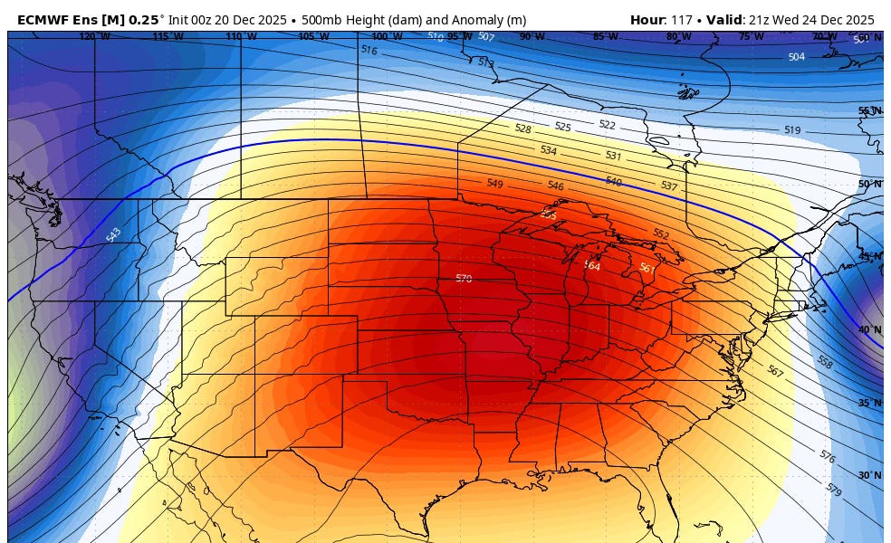 Pattern Change New Year's Day - Midwest Weather