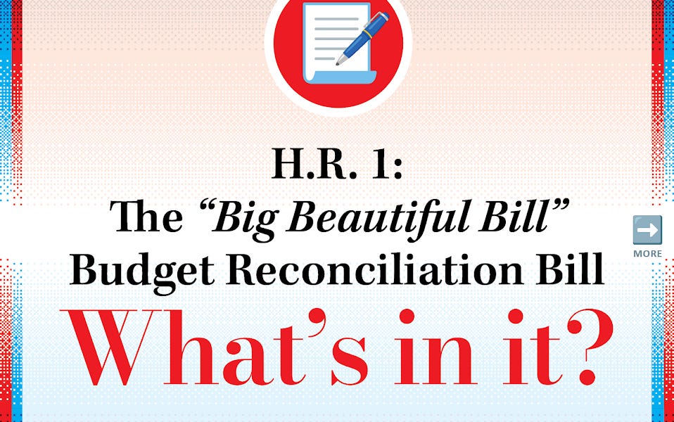 What Is In The "Big Beautiful Bill" - by Qasim Rashid, Esq.