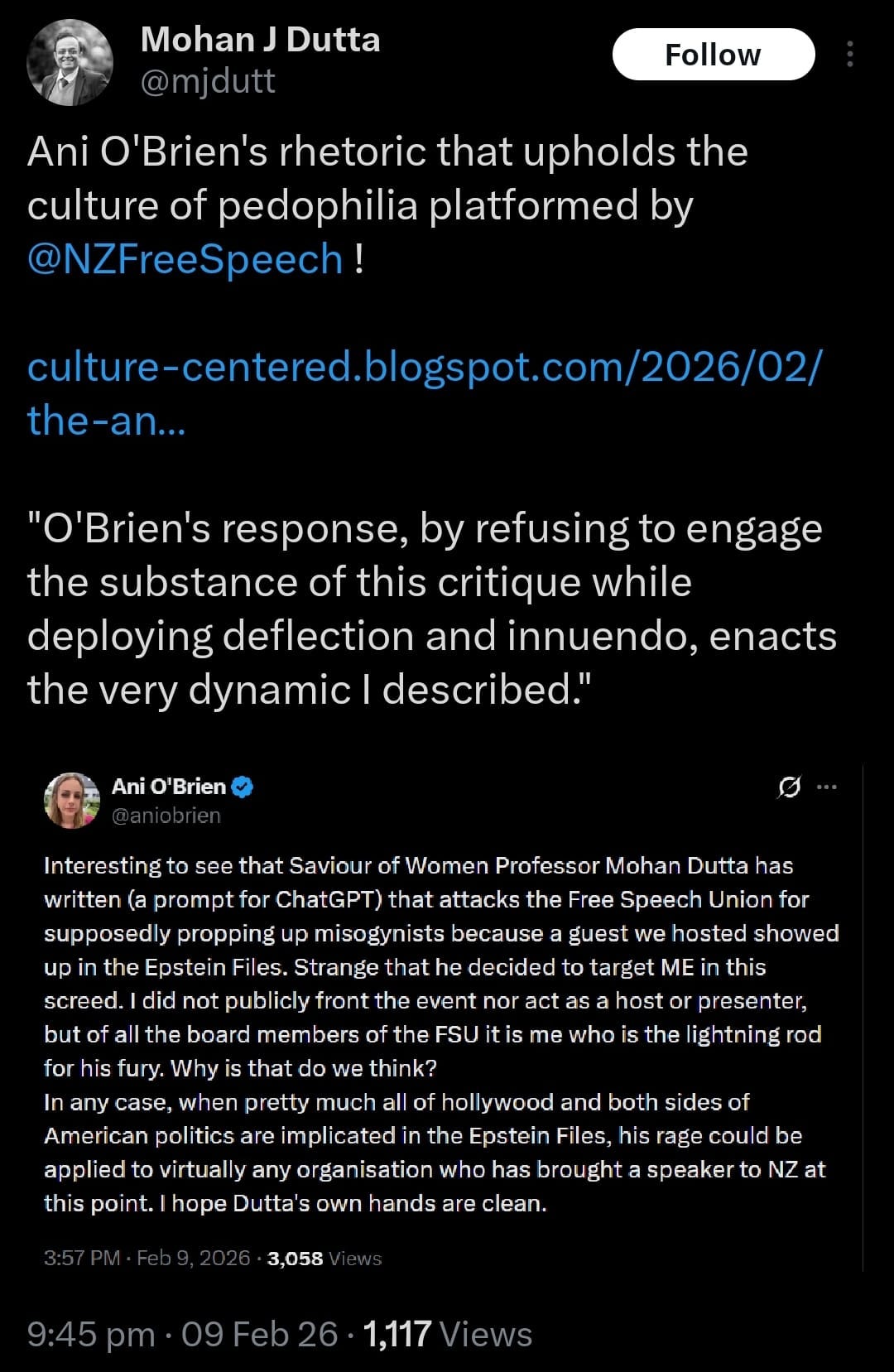 Academic calls woman he disagrees with “Pedophile-Adjacent” & disgraces ...