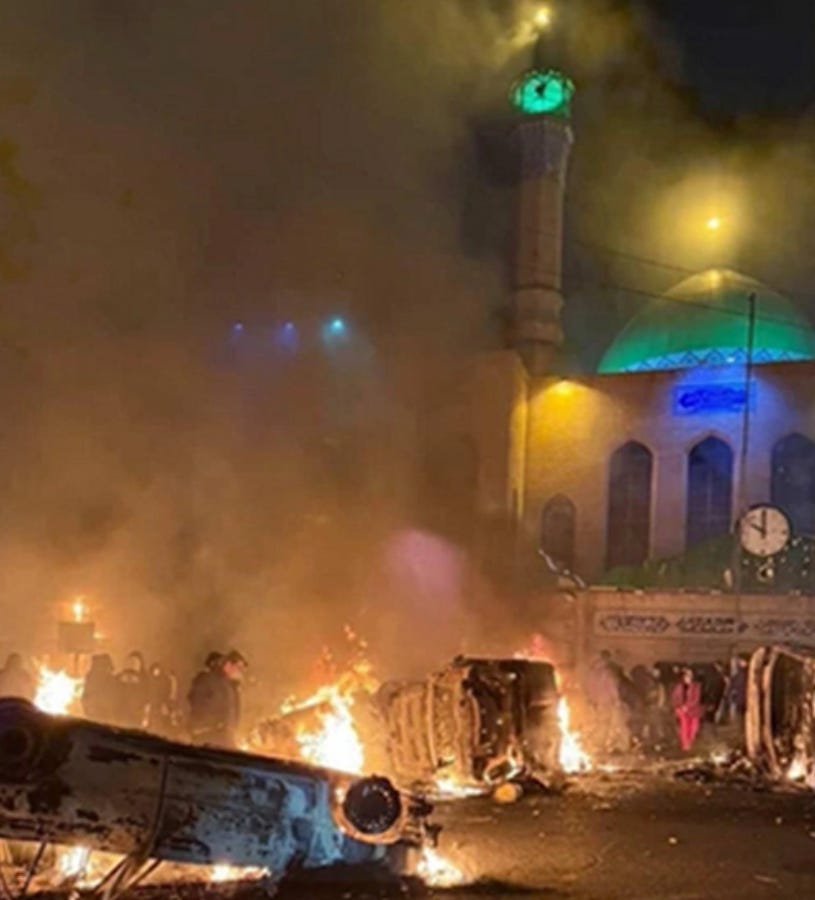 Many mosques destroyed in Iran - Hellish 2050