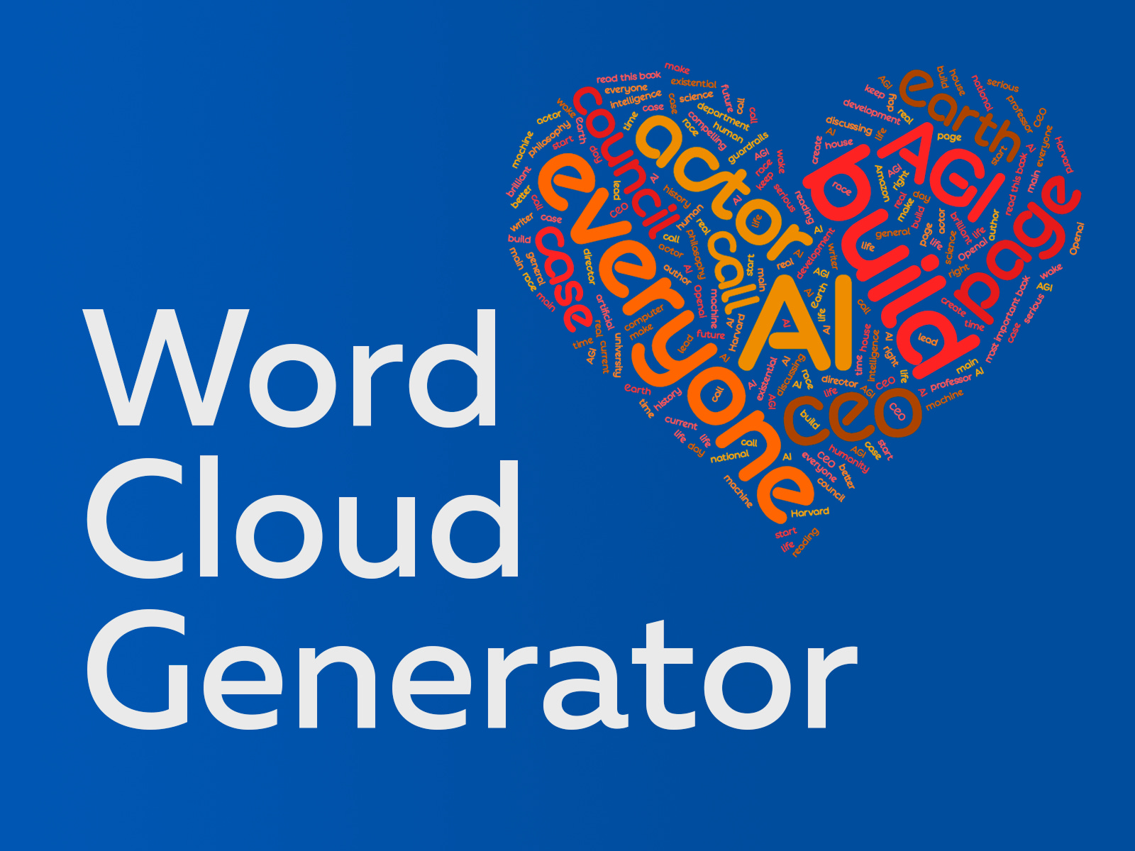 Micro SaaS Idea: AI-Powered Word Cloud Generator