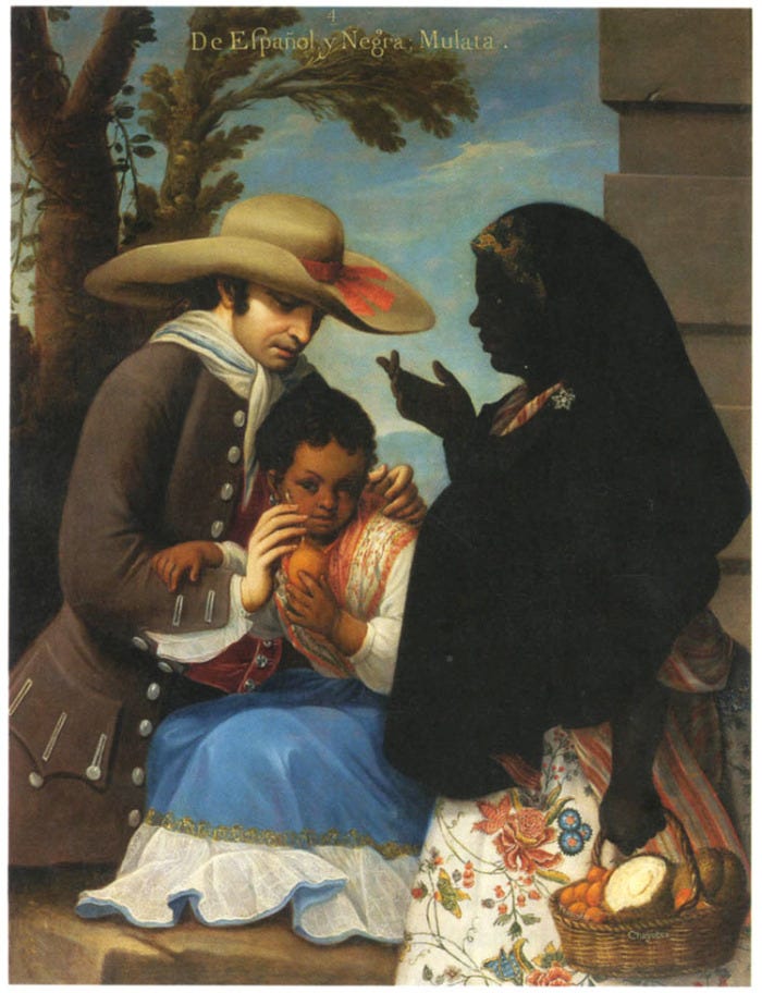 Casta Paintings: The Original Identity Politics? (18th C)