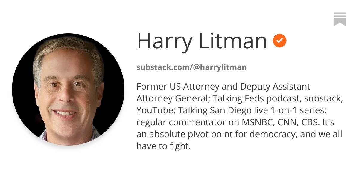 Harry Litman | Substack