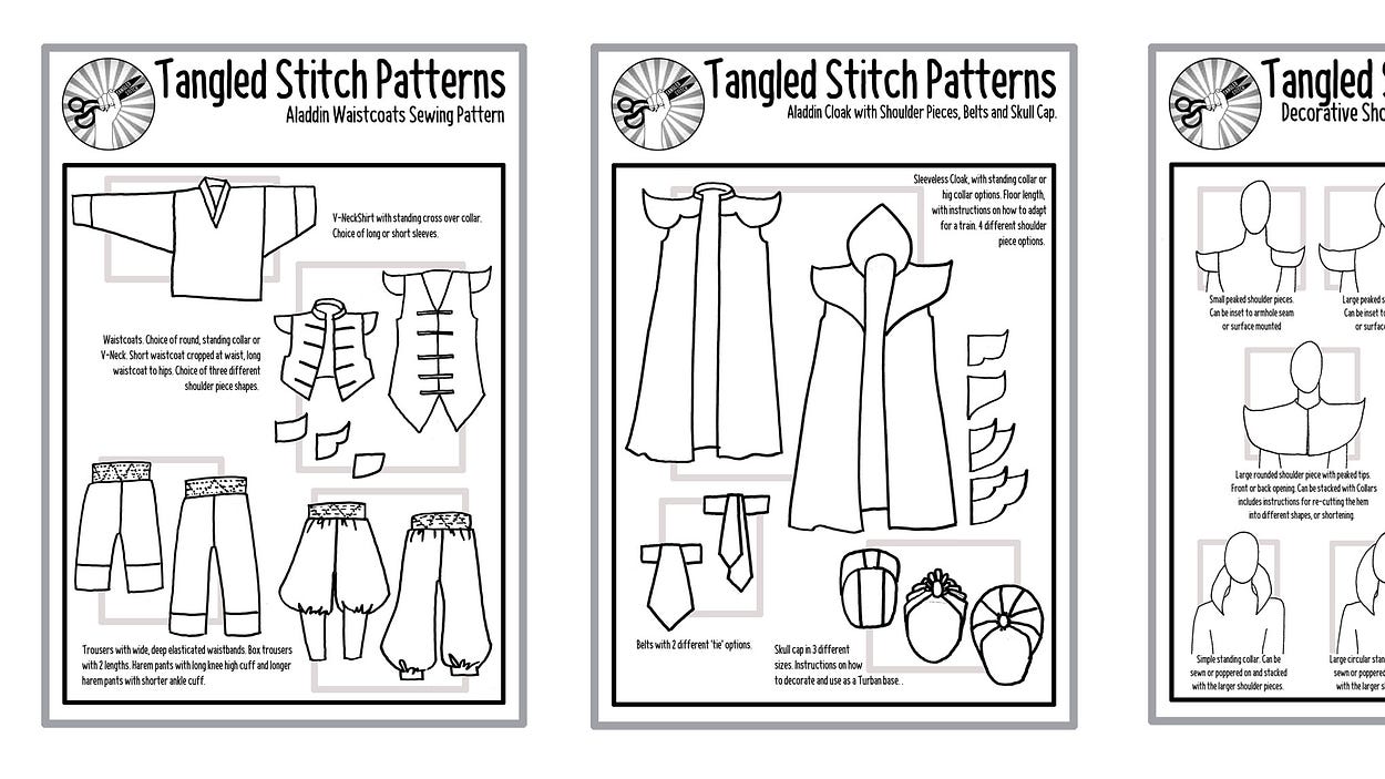 tangled stitch patterns