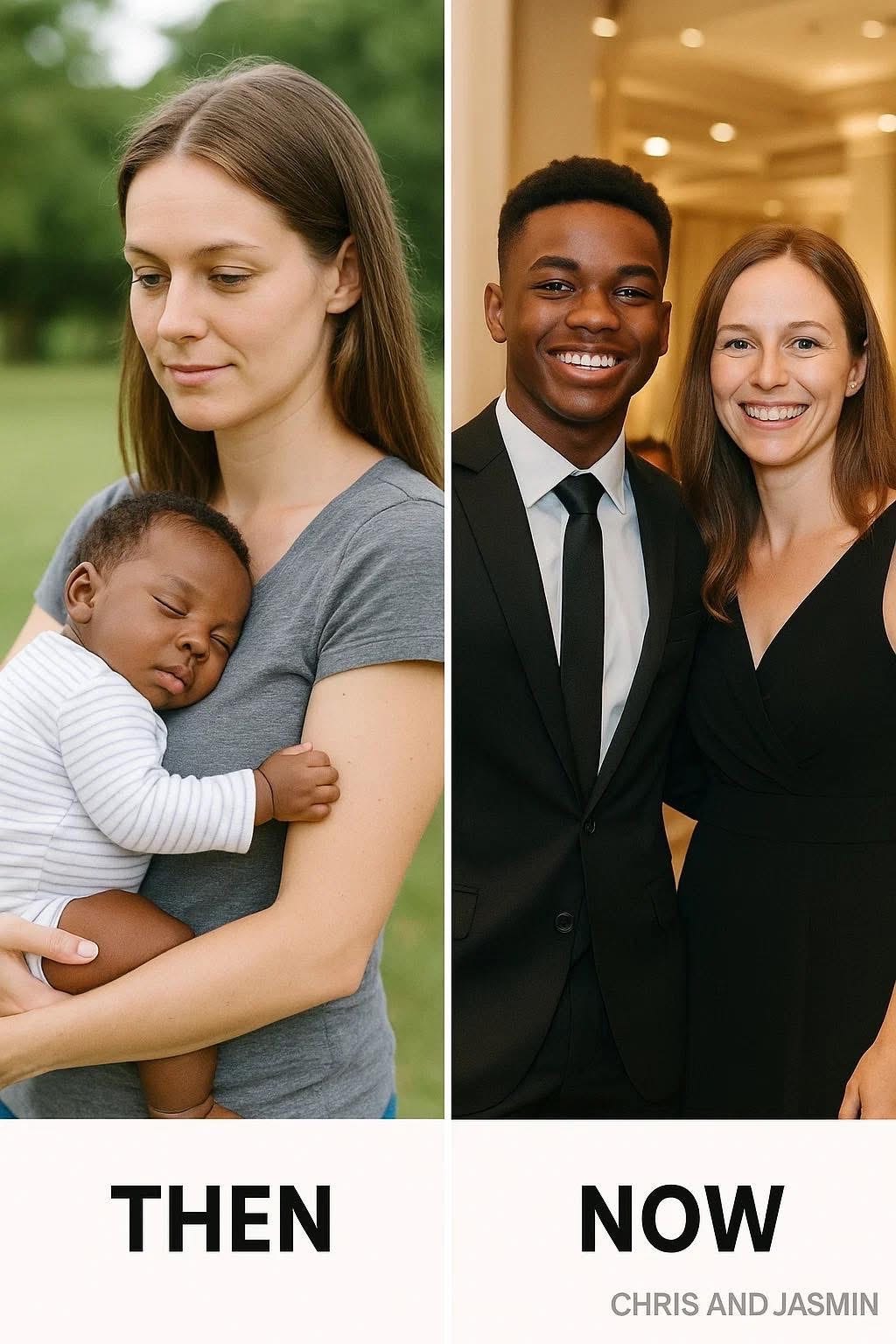 Larry Edge (@ldedge): "Then and Now She was 24. Fresh out of college ...