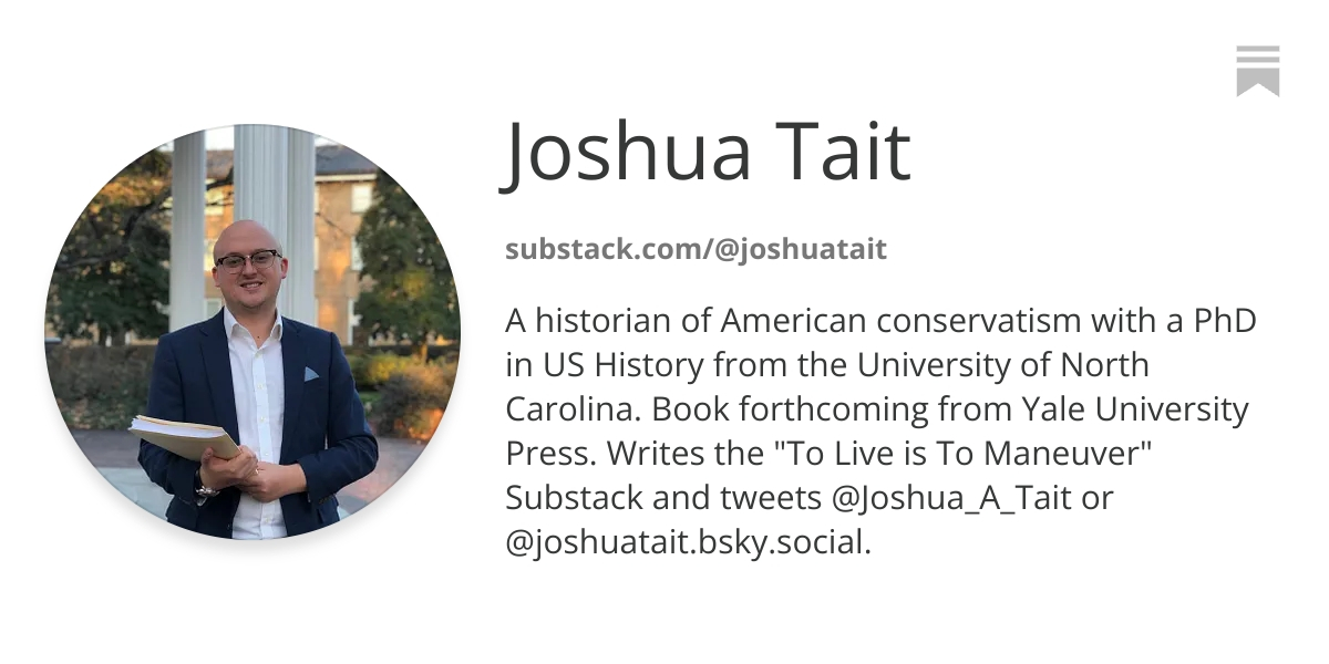 Joshua Tait | Substack