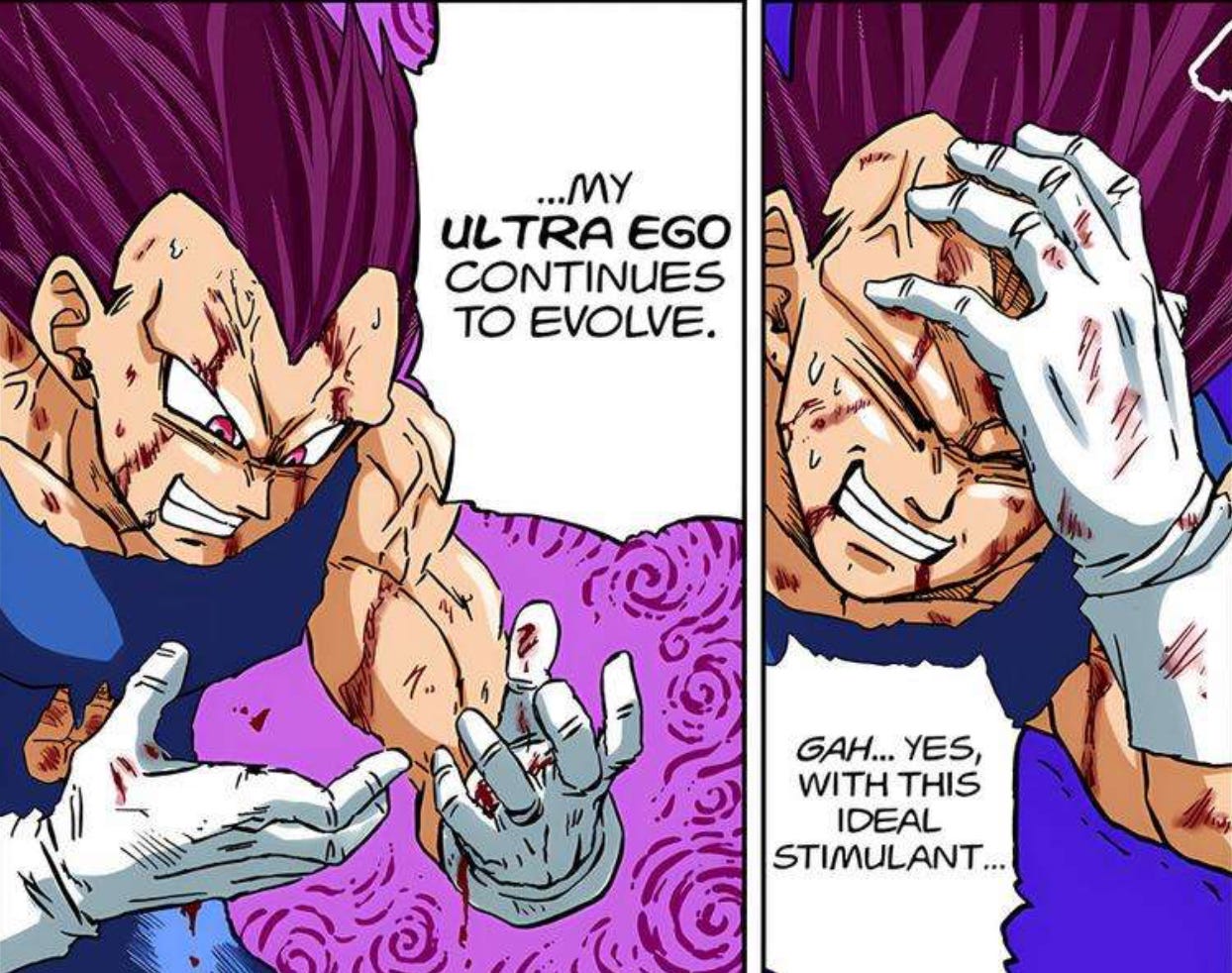 Vegeta's Ultra Ego: A Double-Edged Sword? - by blvckbulmaa