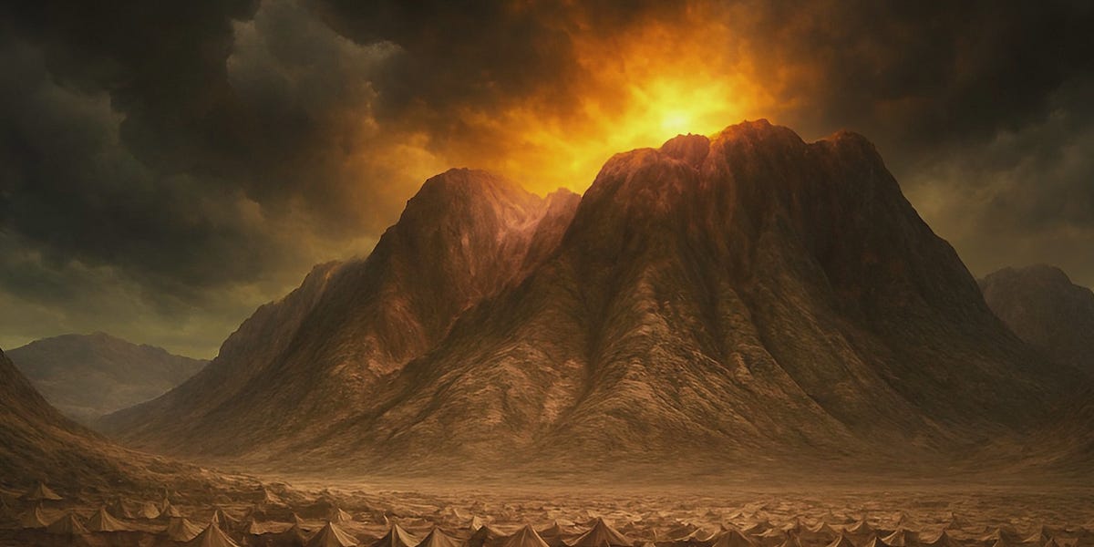 Exodus 19: The Covenant at Sinai - by Armen Thomassian