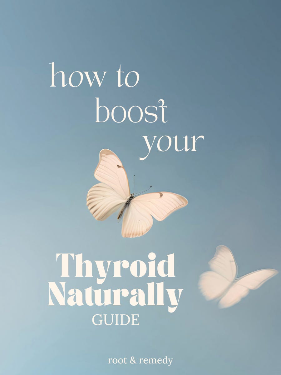 How To Boost Your Thyroid Naturally - by Honestly Alaena