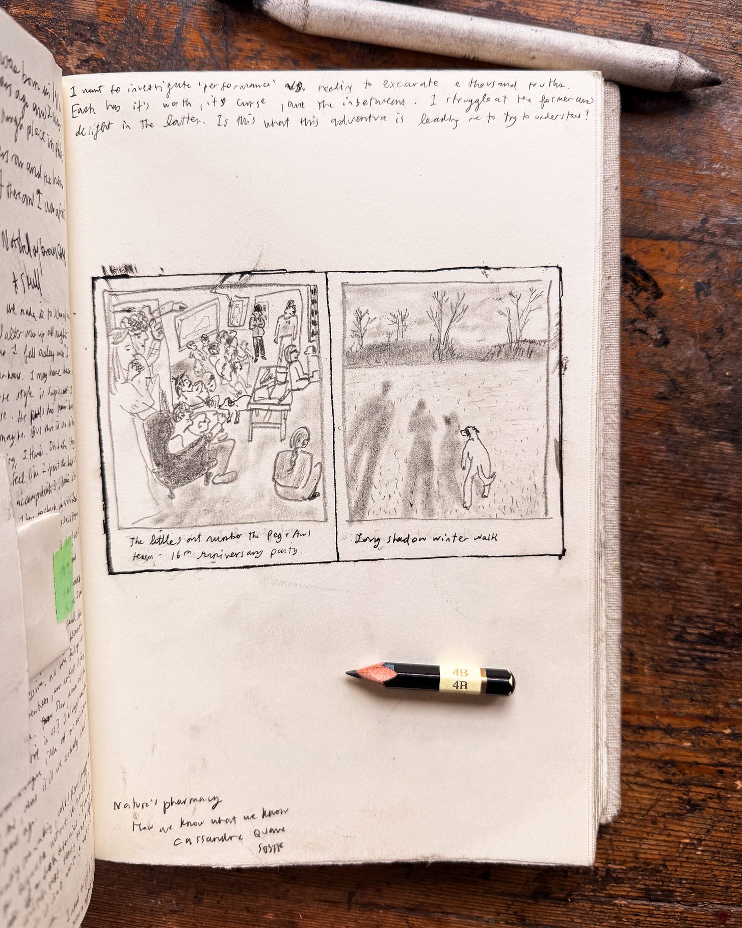 More Visual Journaling: I Will the Lost