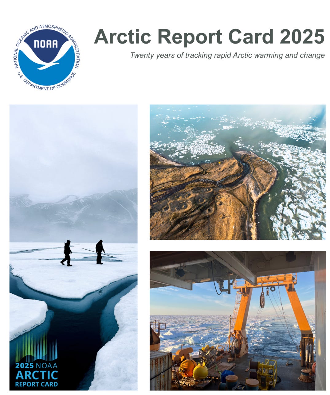 Arctic Report Card 2025 - by Rick Thoman
