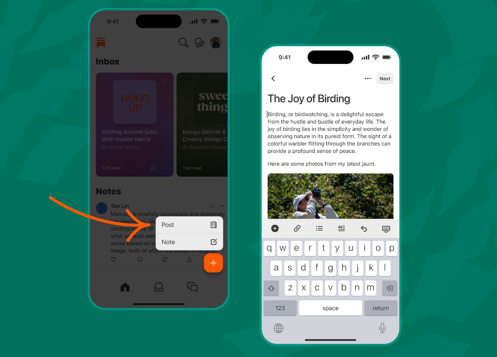 Introducing a new way to publish from the Substack app